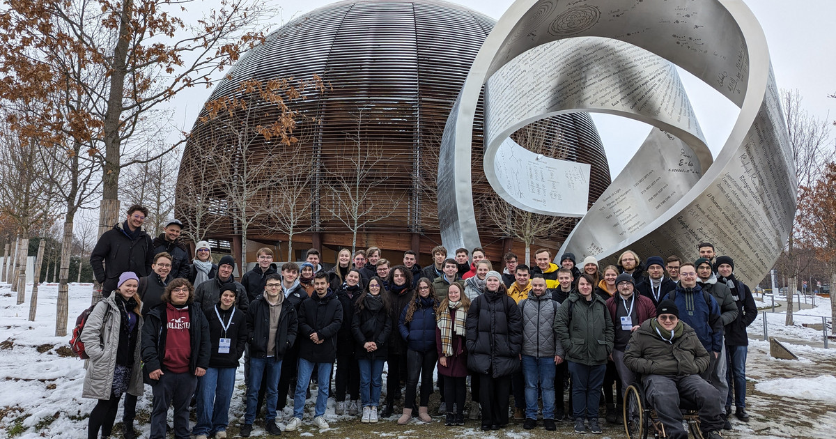Volles Programm bei der CERN-Exkursion - Physik - TU Dortmund